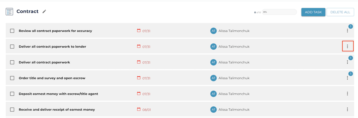 How to Create a Private Task Note